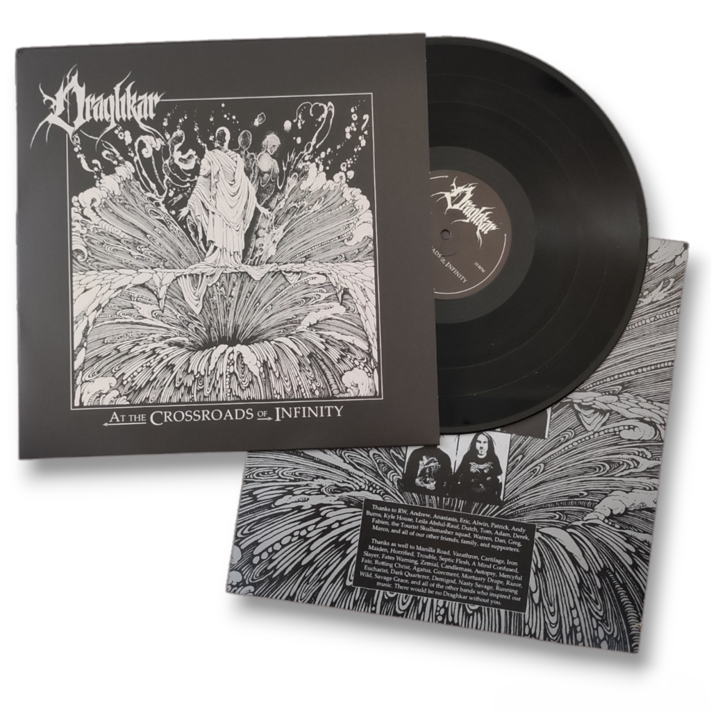 DRAGHKAR (USA) - At the Crossroads of Infinity LP (BLACK vinyl) - Chaos ...